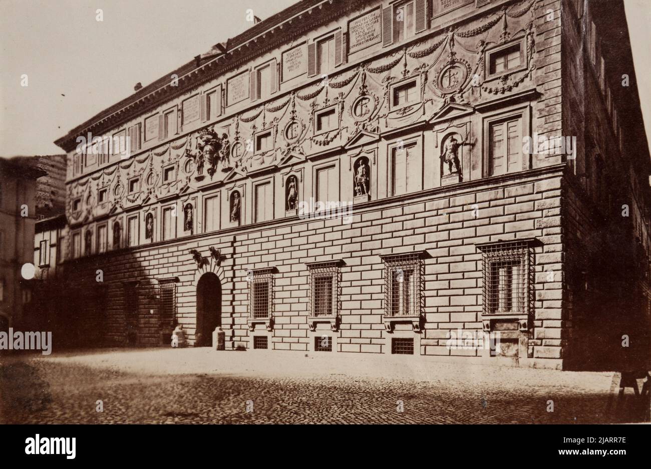 Rome Spada Palace Make Summer, Giorgio (Georg) (1834 1914 Stock Photo ...