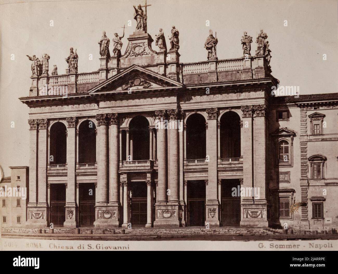Rome Basilica of San Giovanni in Laterano Summer, Giorgio (Georg) (1834 ...