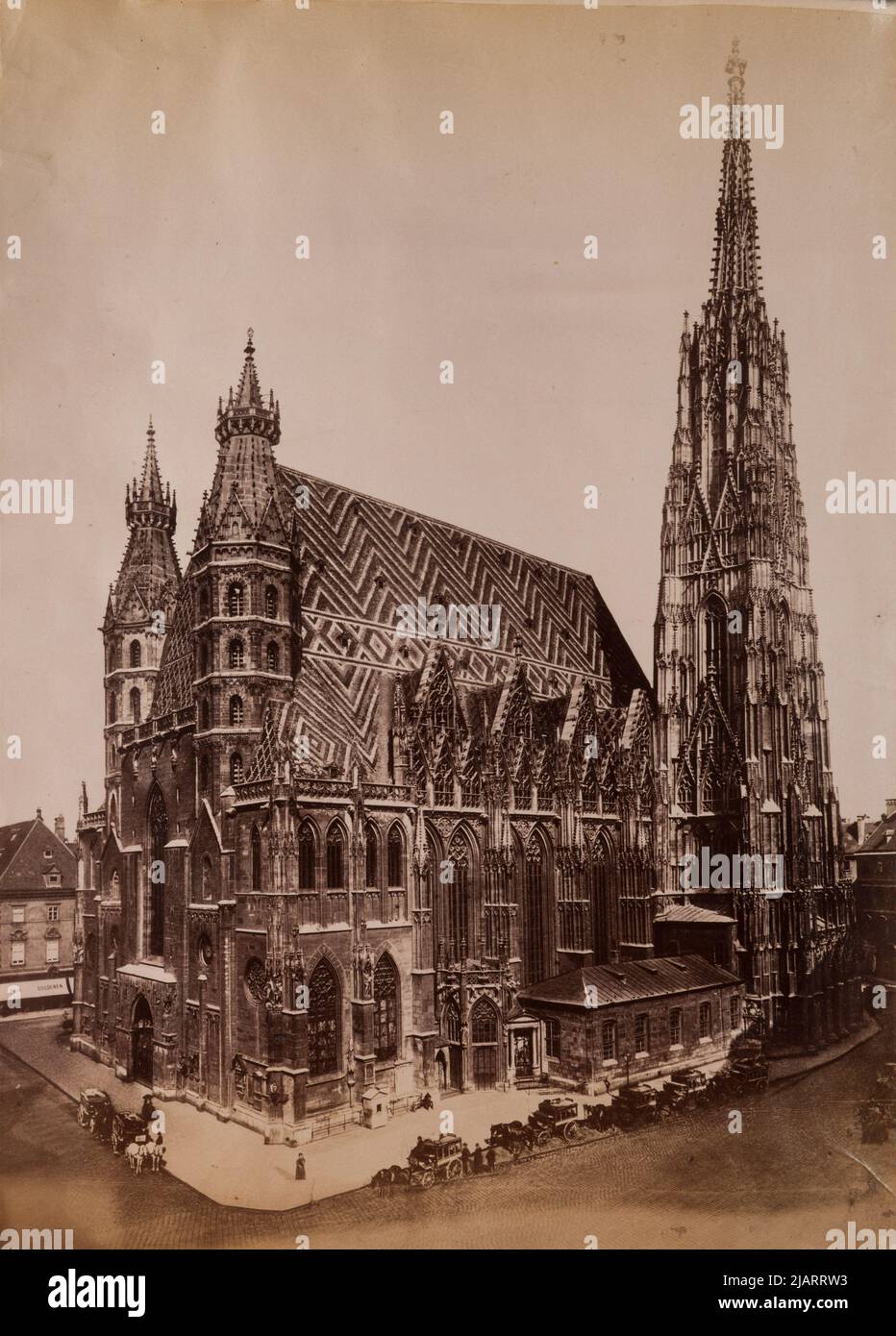 VIENNA – Cathedral of St Stephen from the outside Stauda, Johann ...