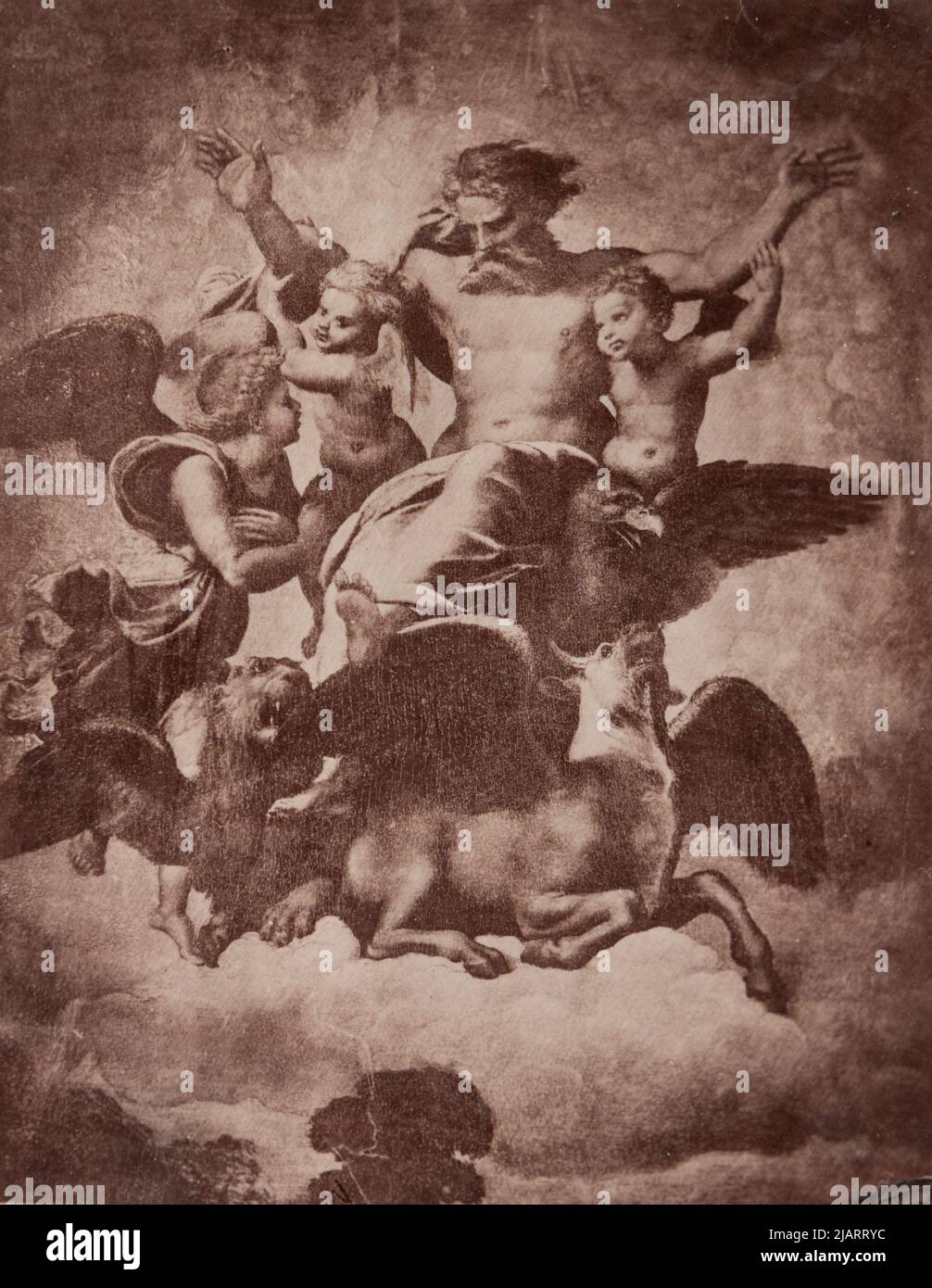 FLORENCE The Pitti Gallery Ezekiel's Vision by Raphael Santi Summer ...