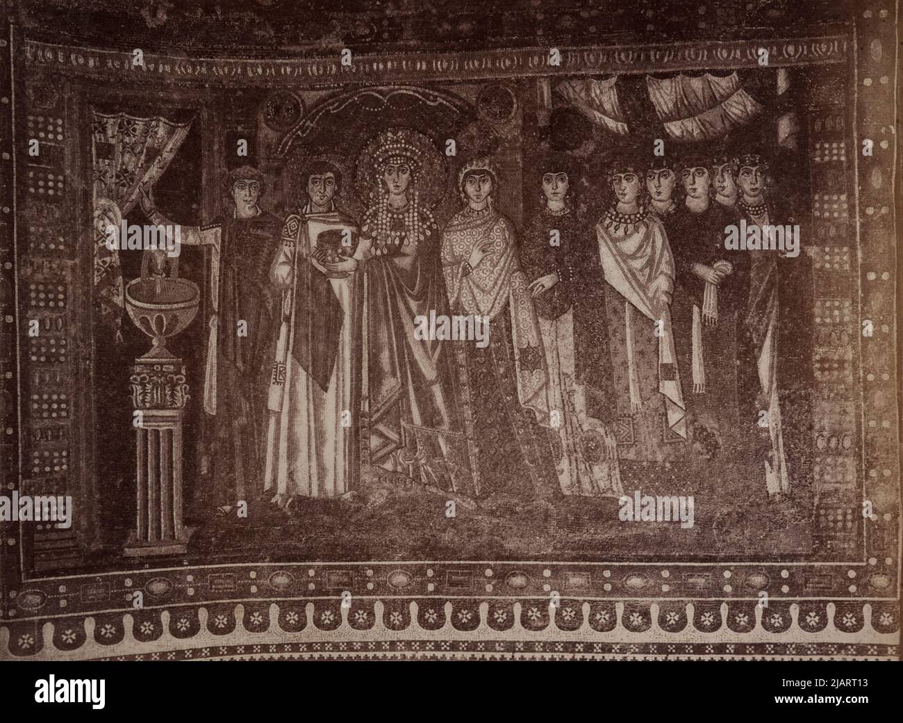 Teodora mosaic hi-res stock photography and images - Alamy