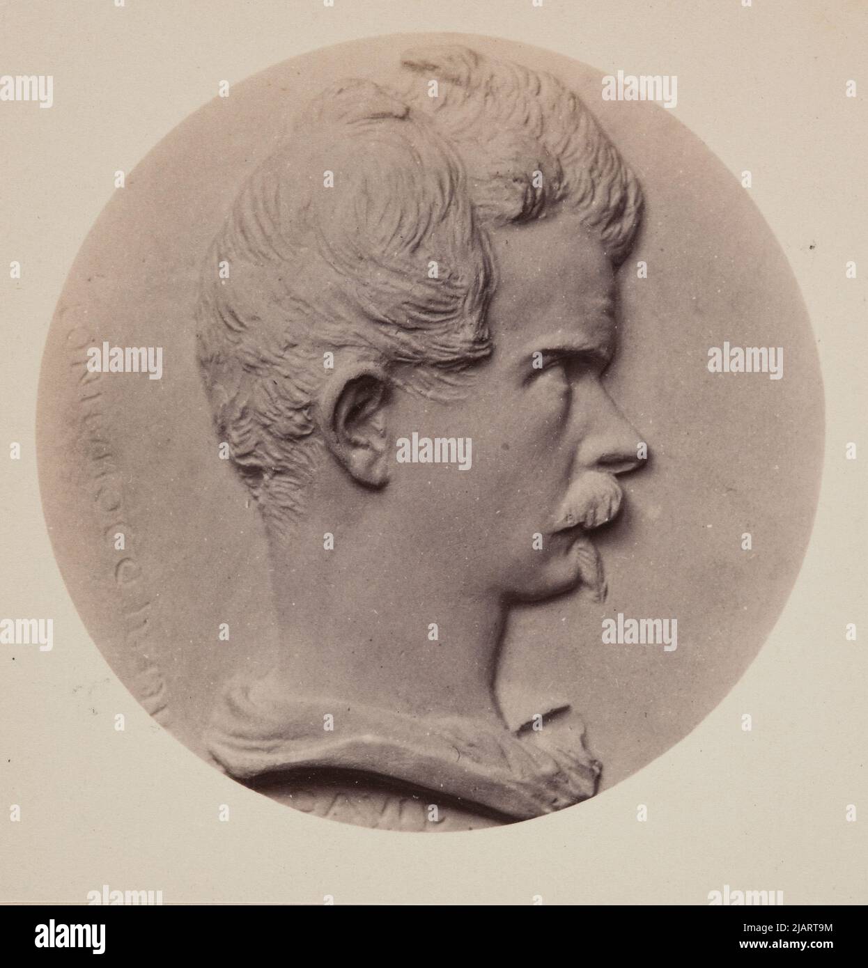 Medallion creator Pierre Jean David d'Angers Stock Photo - Alamy