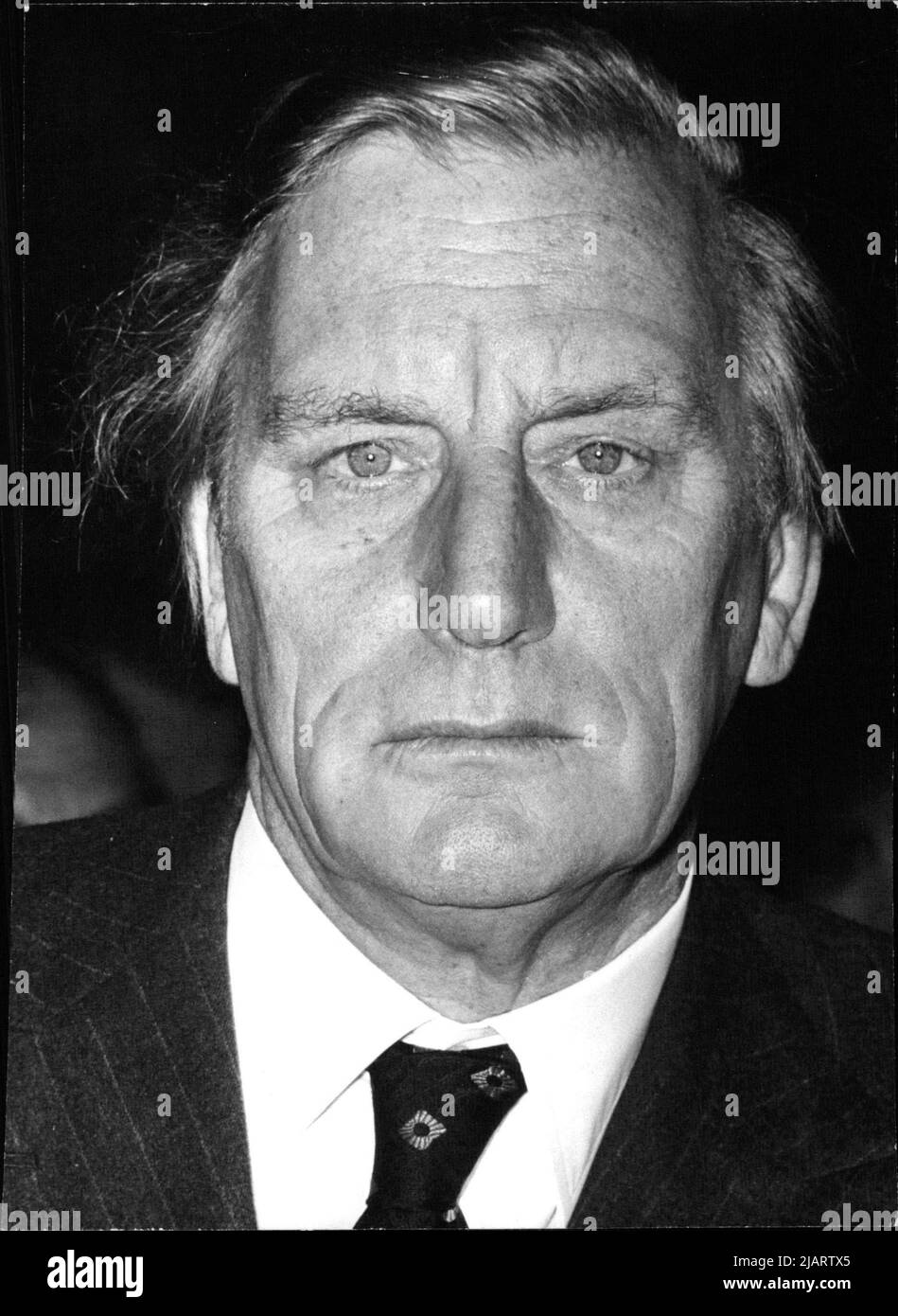 Gordon Richardson, Direktor der Bank von England Stock Photo - Alamy
