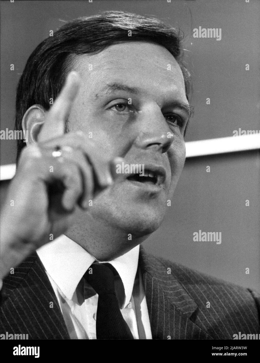 CDU-Politiker Volker Rühe als stellvertretender Vorsitzender der CDU ...