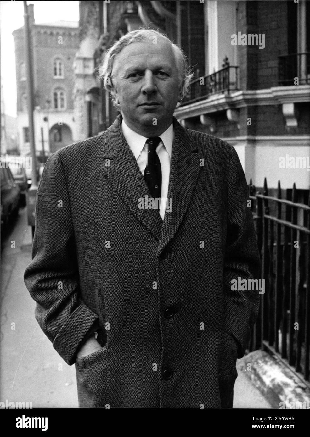 Die Aufnahme zeigt James Prior, Arbeitsminister im Kabinett Thatcher ...