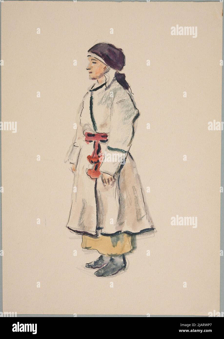 A Peasant in Biała Sukman (Character from the Movie Bohdan Chmielnicki ...