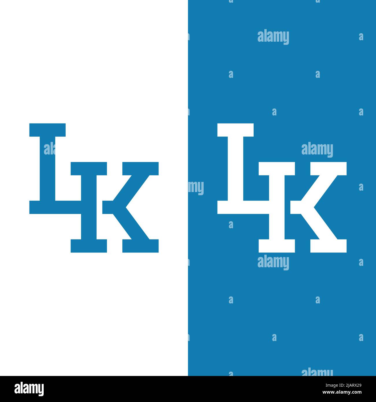 Letter lk logo hi-res stock photography and images - Alamy