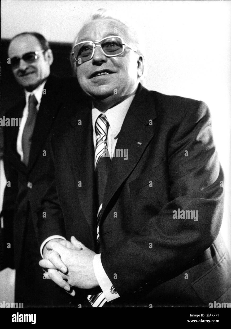 Das Foto zeigt den Vorsitzenden der Beamten im Deutschen ...