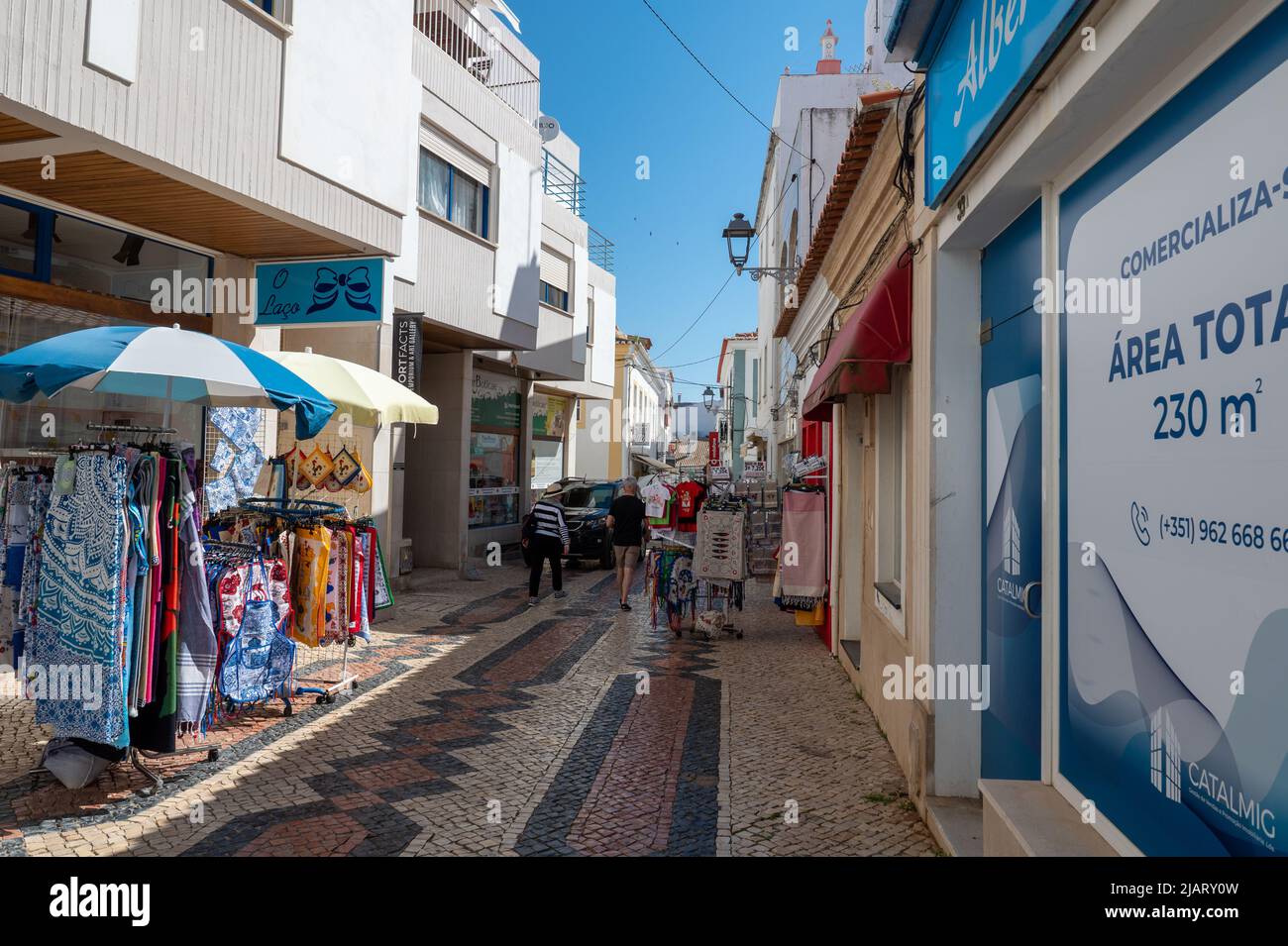 Lagos, Portugal. 2022 May 06 . Panorama of the tourist city of Lagos in ...