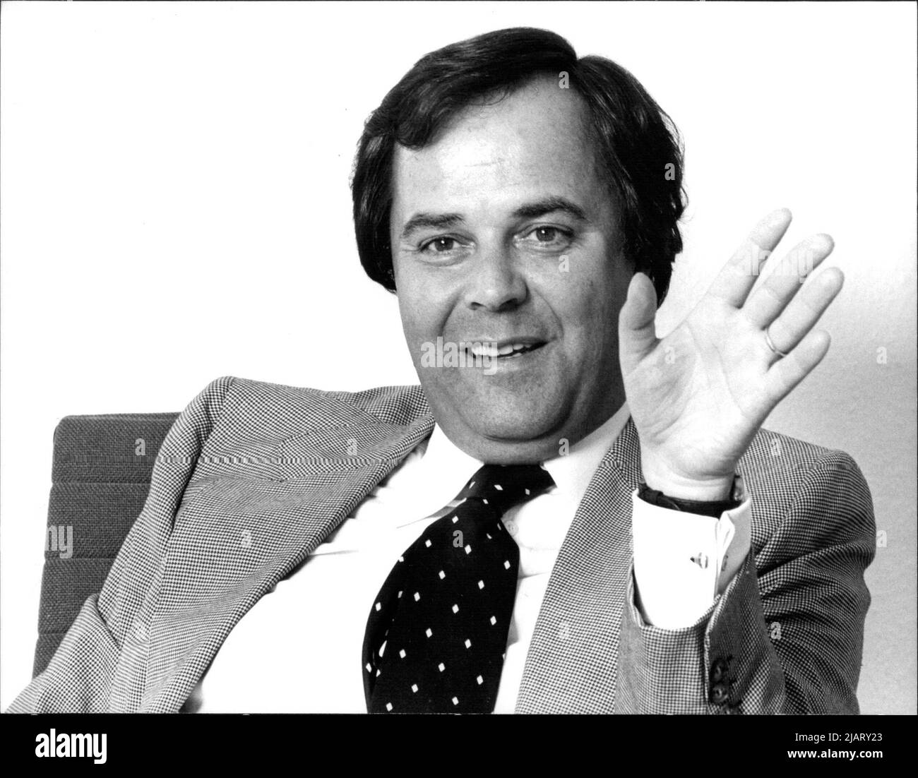 Das Foto zeigt den ZDF-Programmdirektor in Mainz, Dieter Stolte, im ...