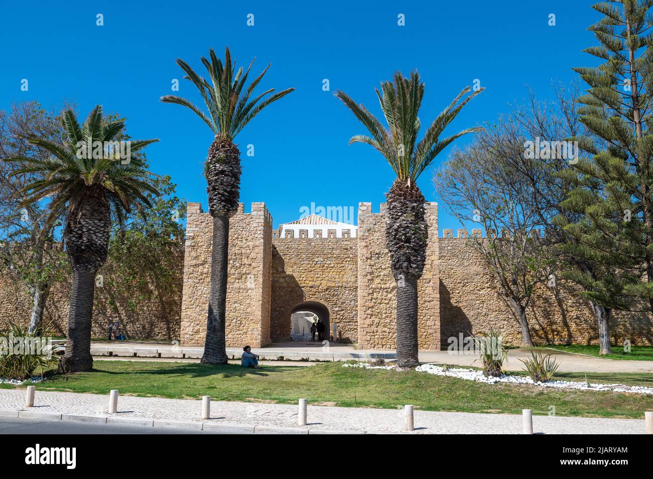 Lagos, Portugal. 2022 May 06 . Old town of the tourist city of Lagos in ...