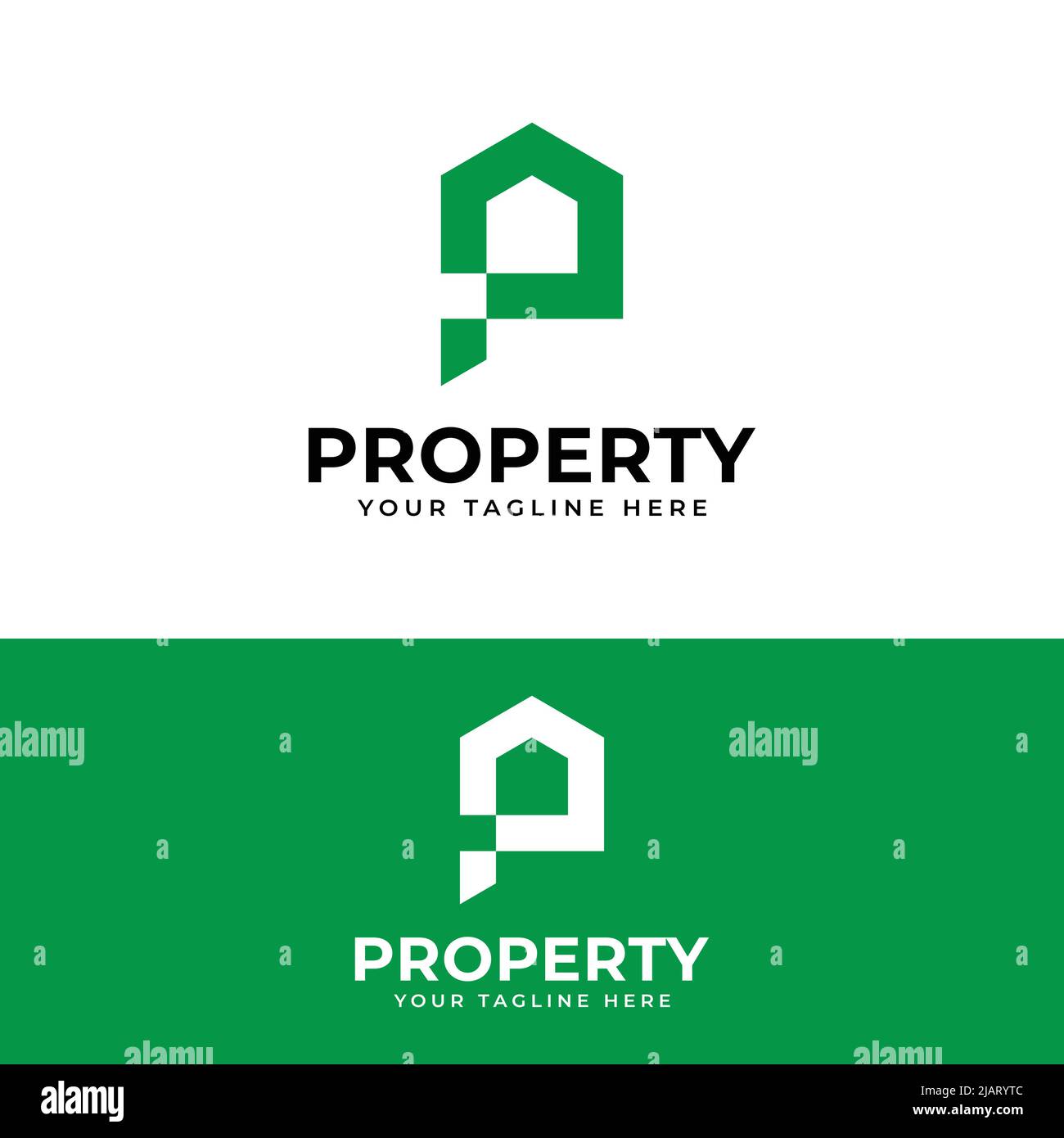 P house logo hi-res stock photography and images - Alamy