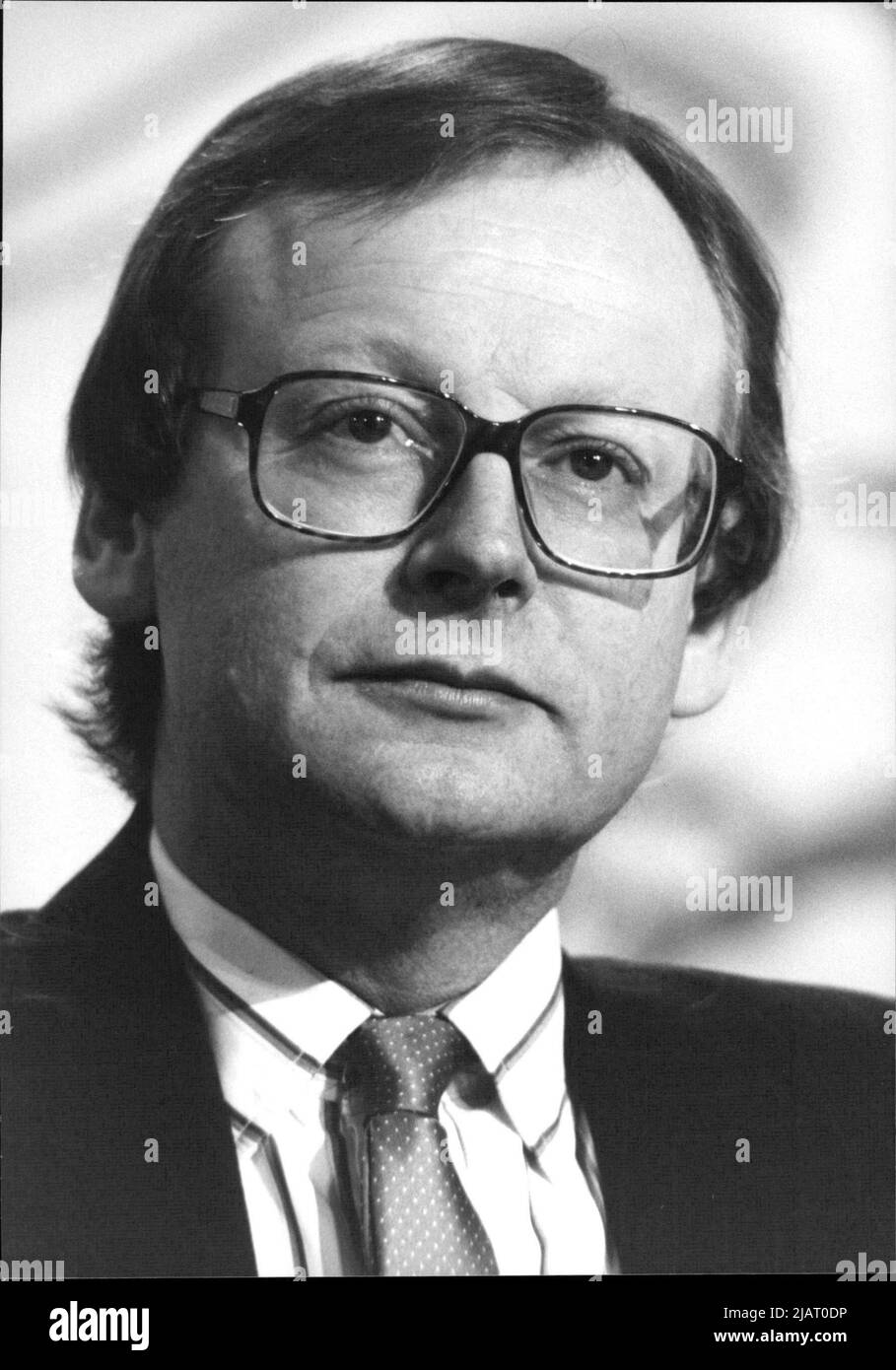 John Gummer, der britische Landwirtschaftsminister Stock Photo - Alamy