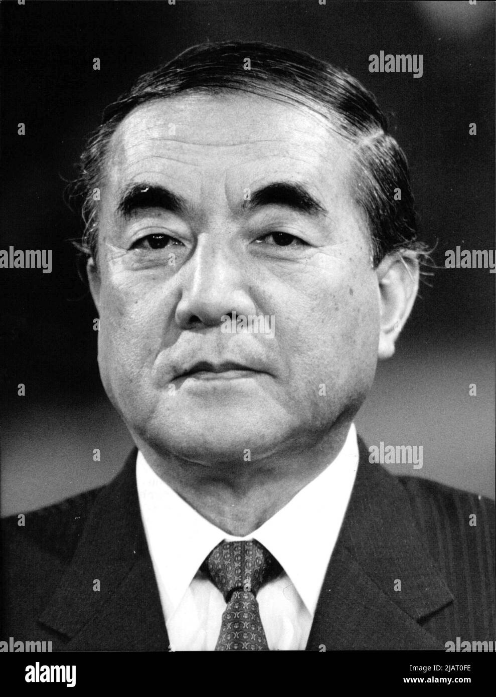 Nakasone yasuhiro Black and White Stock Photos & Images - Alamy