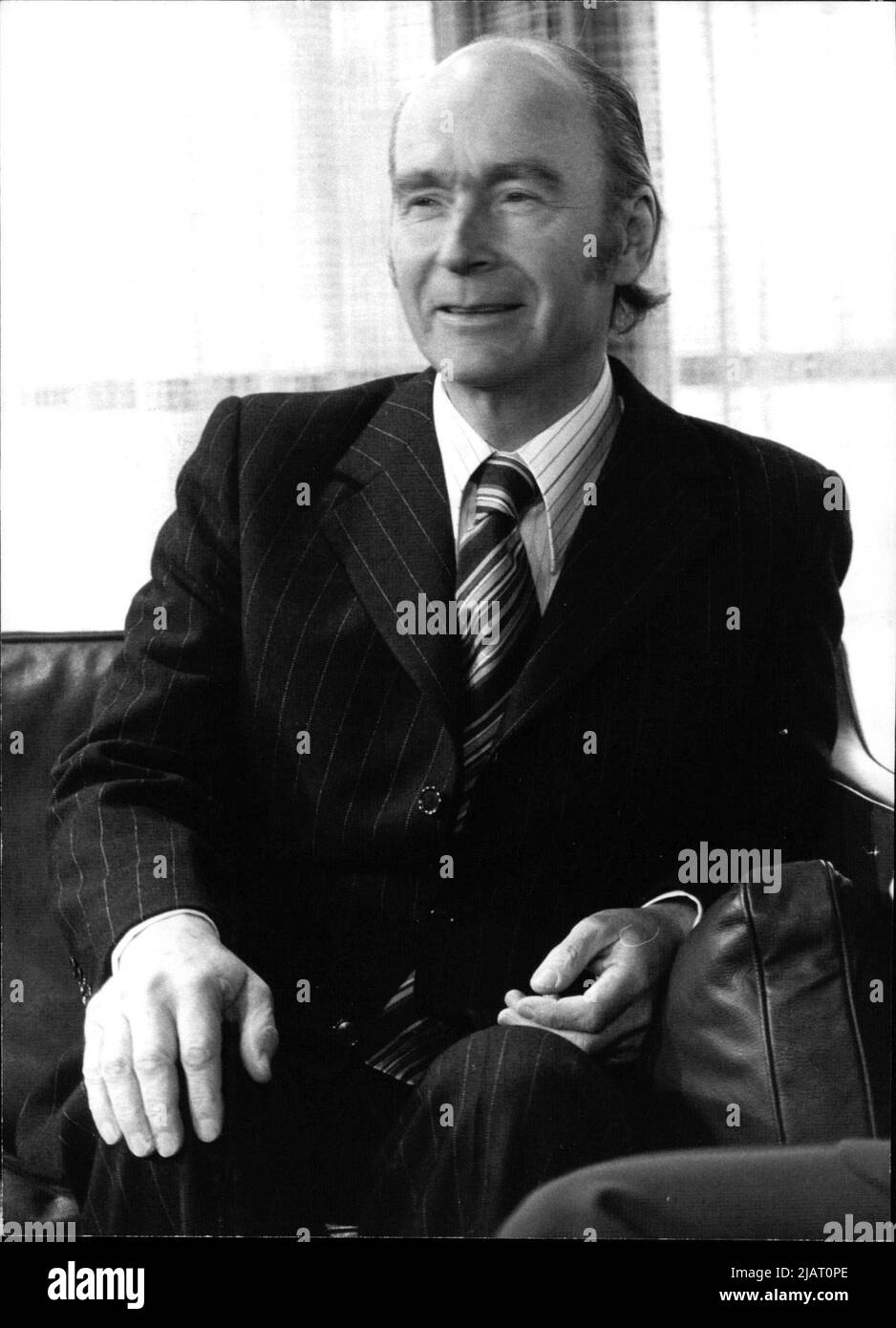 Dr. Patrick Hillery, der Präsident Irlands von 1976 bis 1990 Stock ...