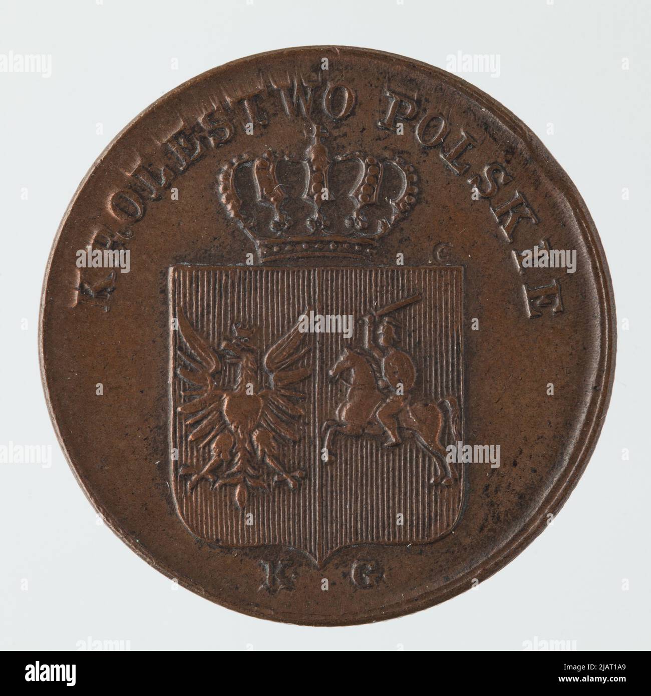 Polish Kingdom, November Uprising, 3 grosze Polish, Warsaw; 1831 Mint ...