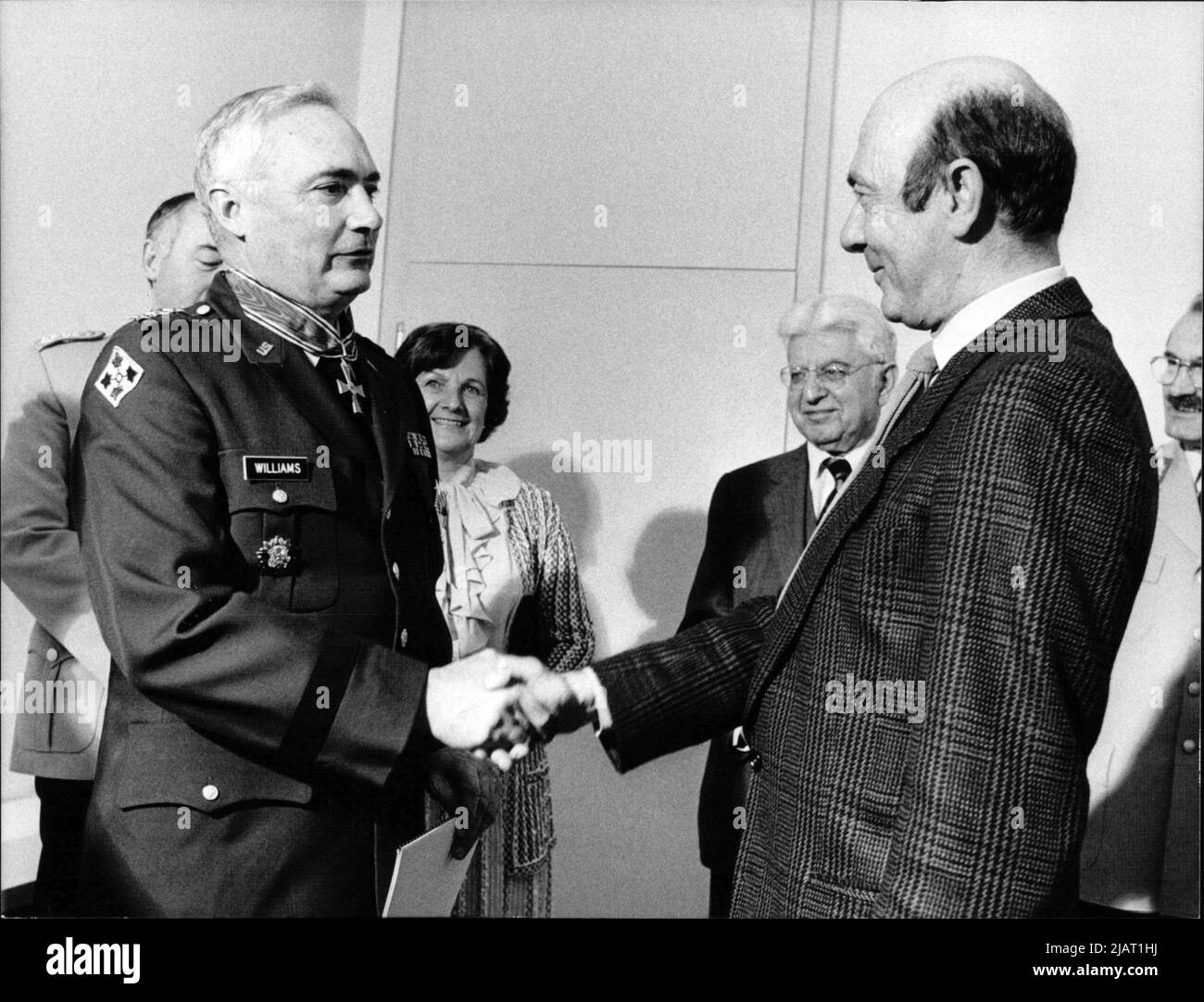 Der CDU-Politiker und Bundesverteidigungsminister Manfred Hermann ...