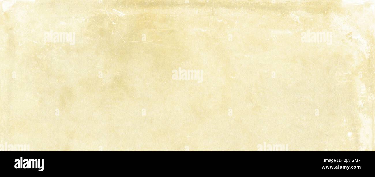 Old parchment paper. Horizontal banner texture wallpaper Stock Photo ...