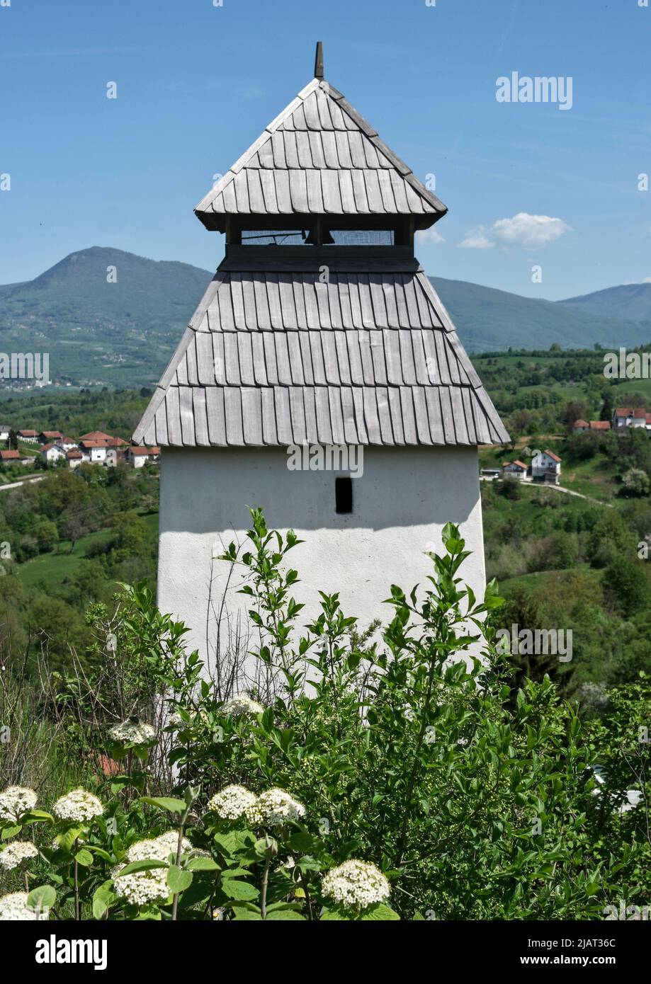 Prusac, Donji Vakuf, Bosnia and Herzegovina – May 2022: Sahat Kula in ...