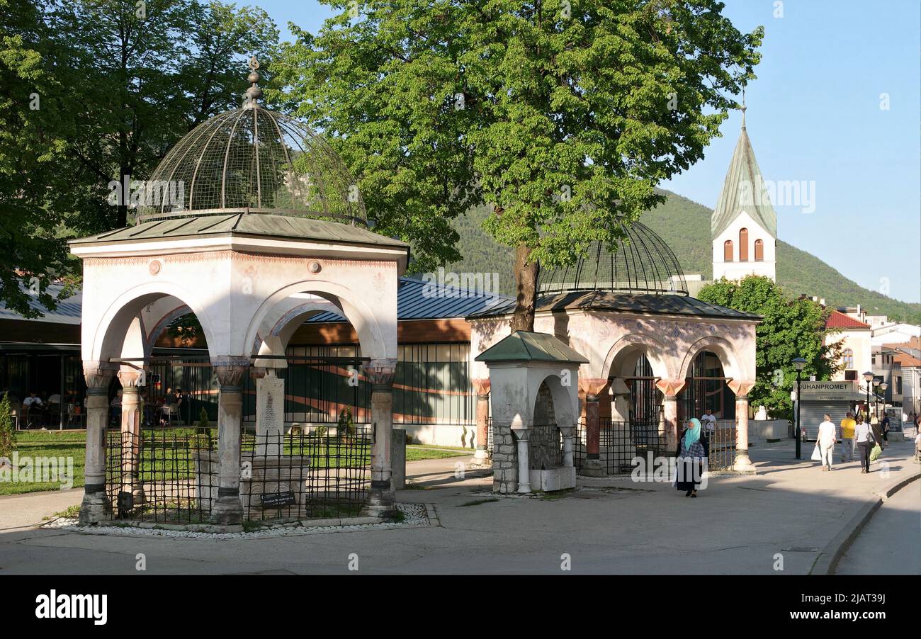Travnik, Bosnia and Herzegovina – May 2022: Vizier's grave (turbe) in ...