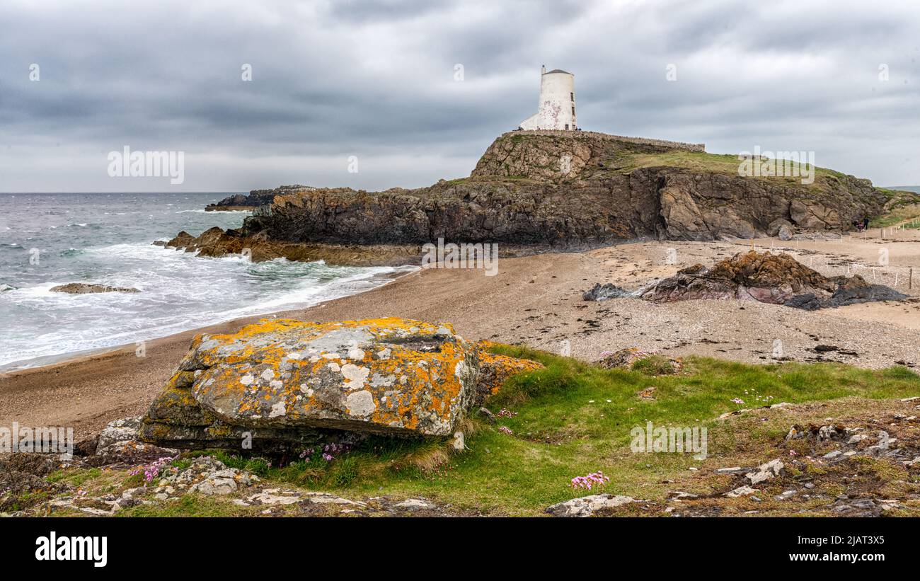 Twr Mawr lighthouse, Anglesey, North Wales Stock Photo - Alamy