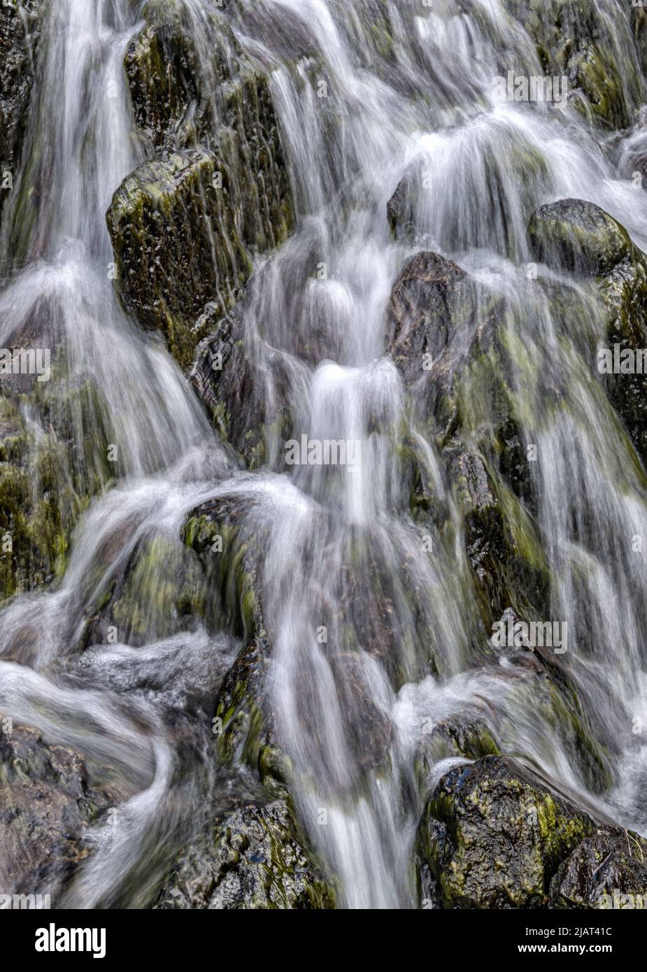 Waterfall Abstract Patterns Stock Photo - Alamy