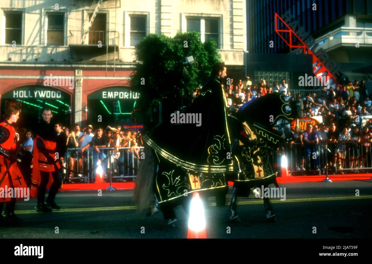 Hollywood, California, USA 10th June 1996 Horses arrive at Columbia ...