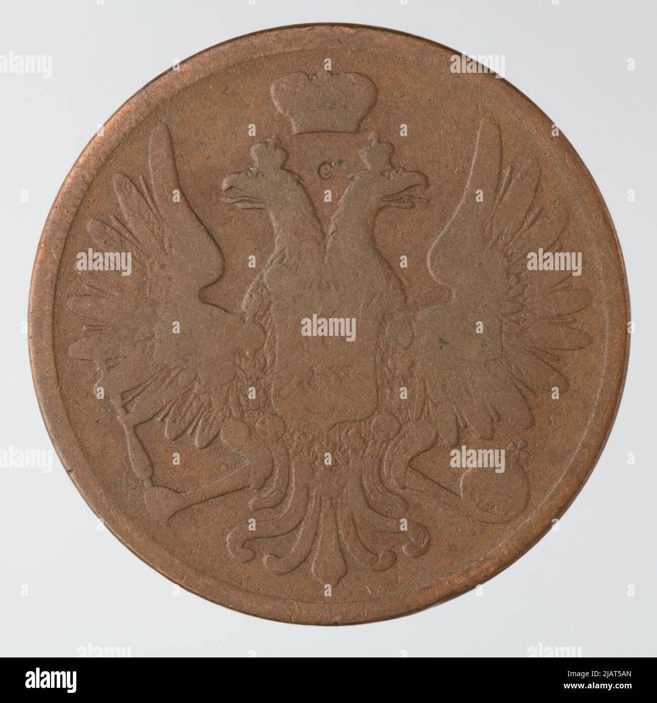 Three Kopiejki Kingdom of Poland Mint Warsaw Stock Photo - Alamy