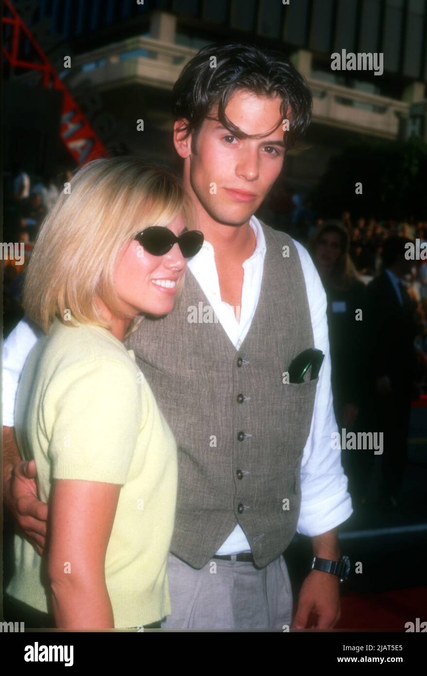 Hollywood, California, USA 10th June 1996 Actor Christian Oliver and ...