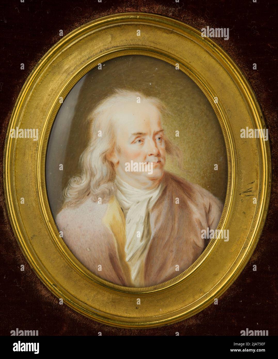 Franklin diplomatic portrait hi-res stock photography and images - Alamy