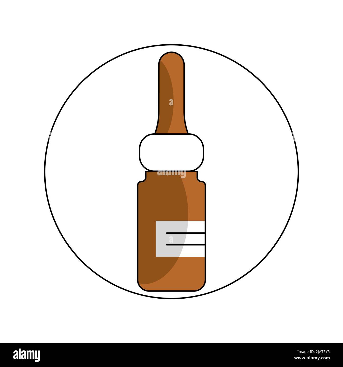 Round template pharmacy icon, medicament and pharmaceutical symbol ...