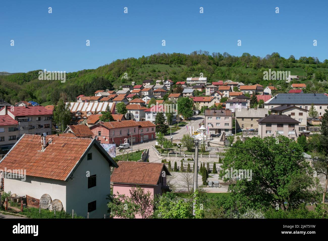 Kalinovik, Republika Srpska, Bosnia and Herzegovina – May 2022: View ...