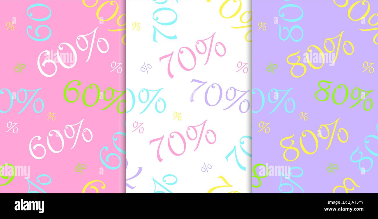 Percent seamless business background Stock Vector Images - Alamy