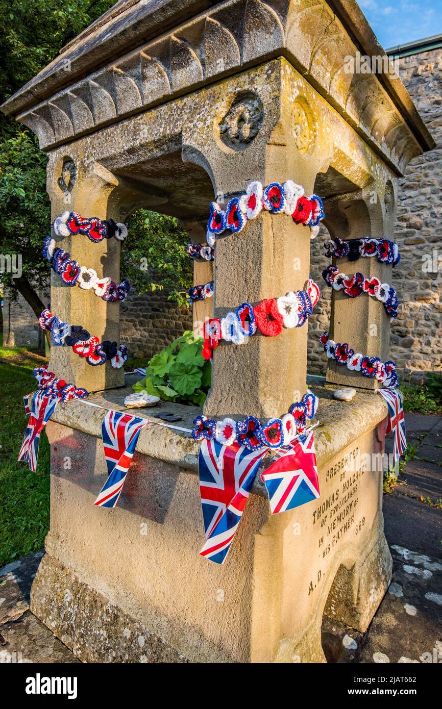 Long Preston village celebrates the Platinum Jubilee of Queen Elizabeth ...