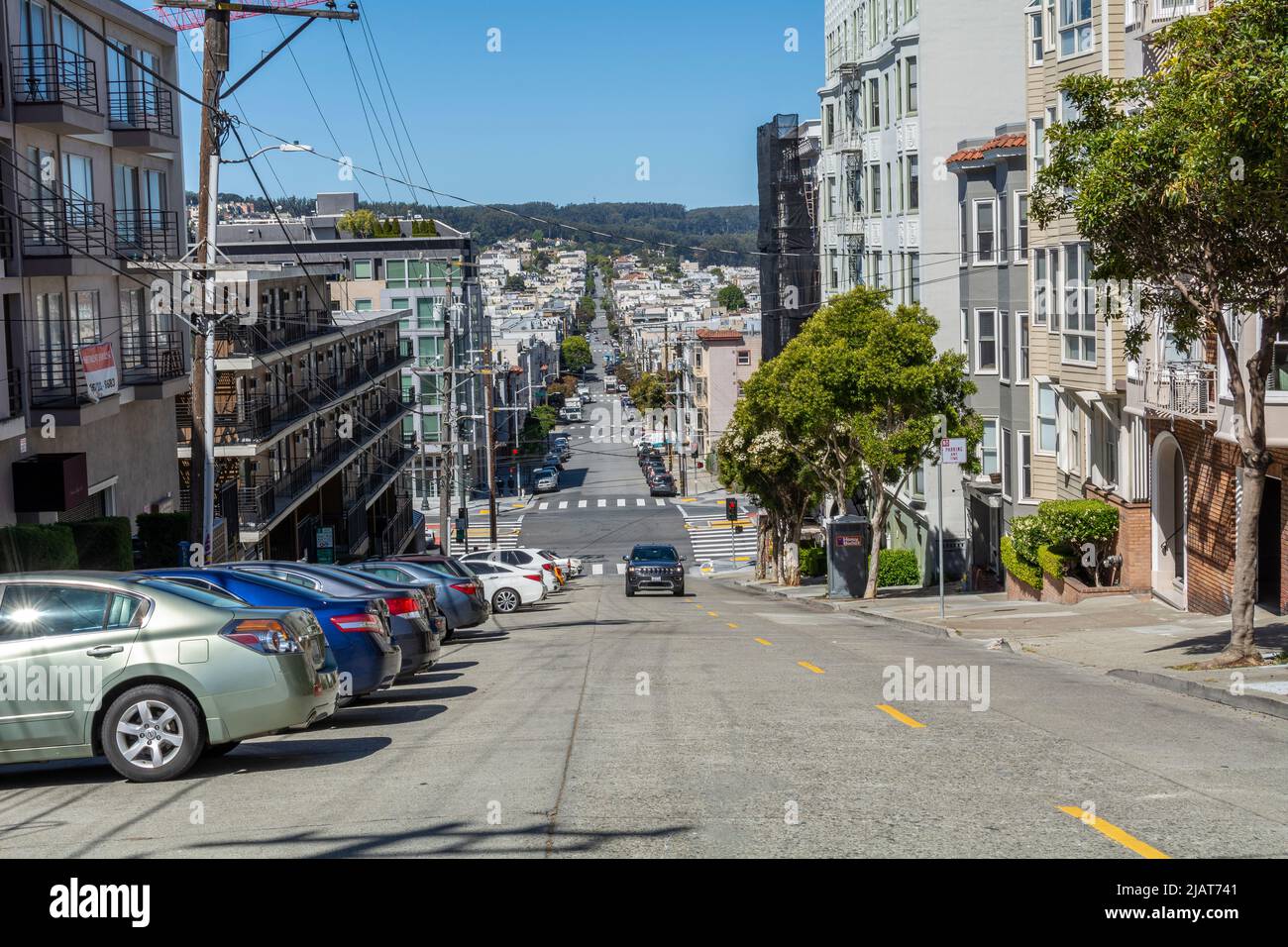 San Francisco, California - typical city architecture Stock Photo - Alamy