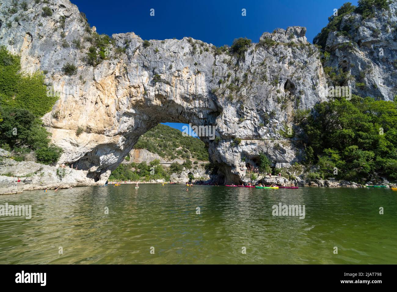 France french gorges the ardeche river holiday hi-res stock photography ...