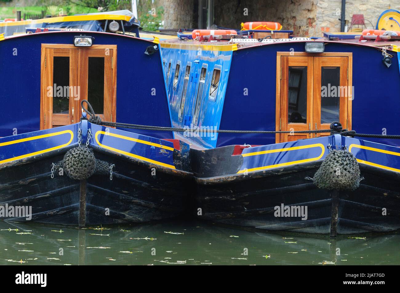 English canal boats hi-res stock photography and images - Alamy