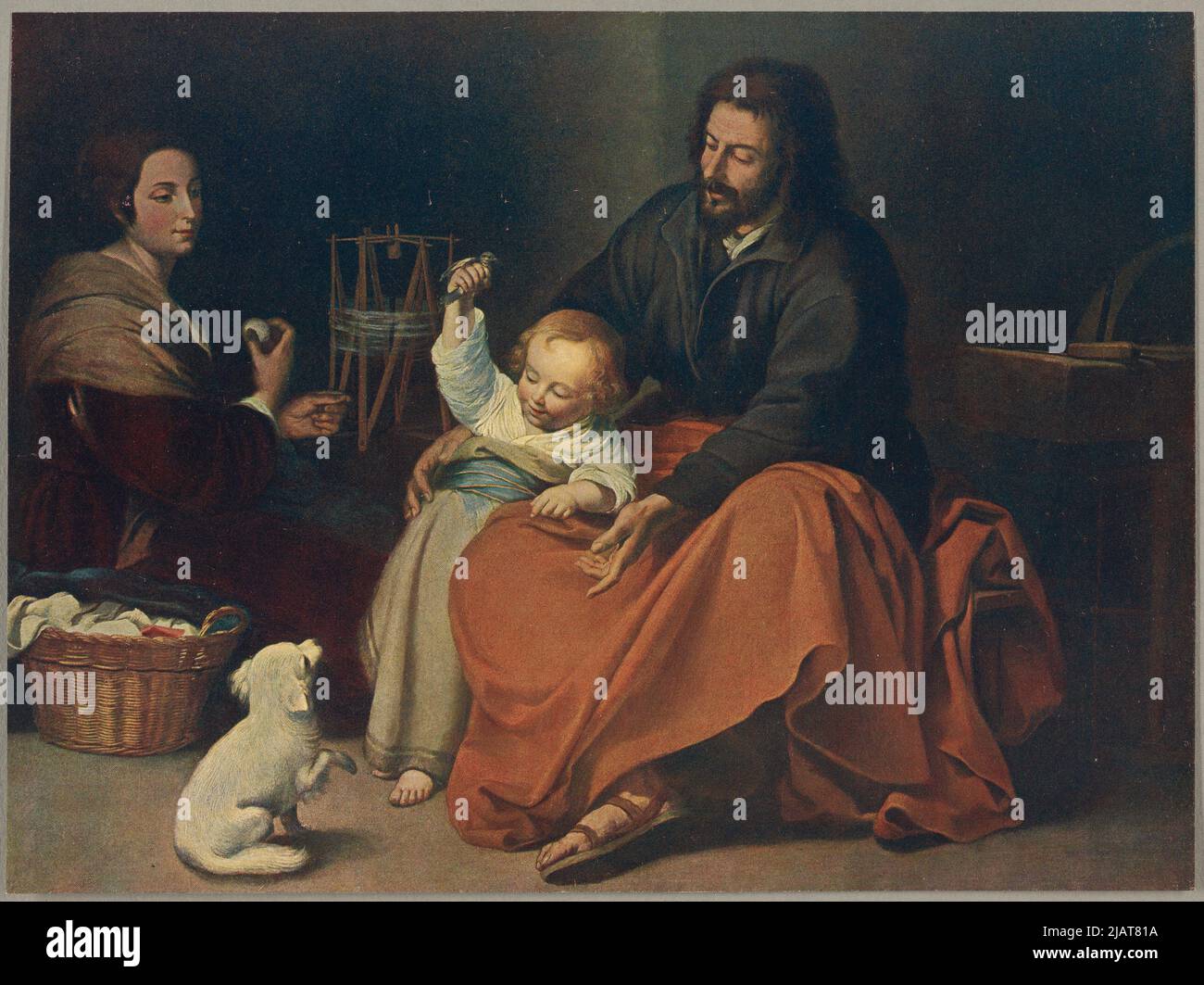 Holy family with a little bird by Bartolomé Esteban Murillo Publisher ...