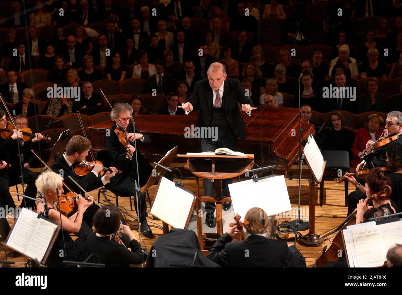 Prague, Czech Republic. 31st May, 2022. French conductor Francois ...