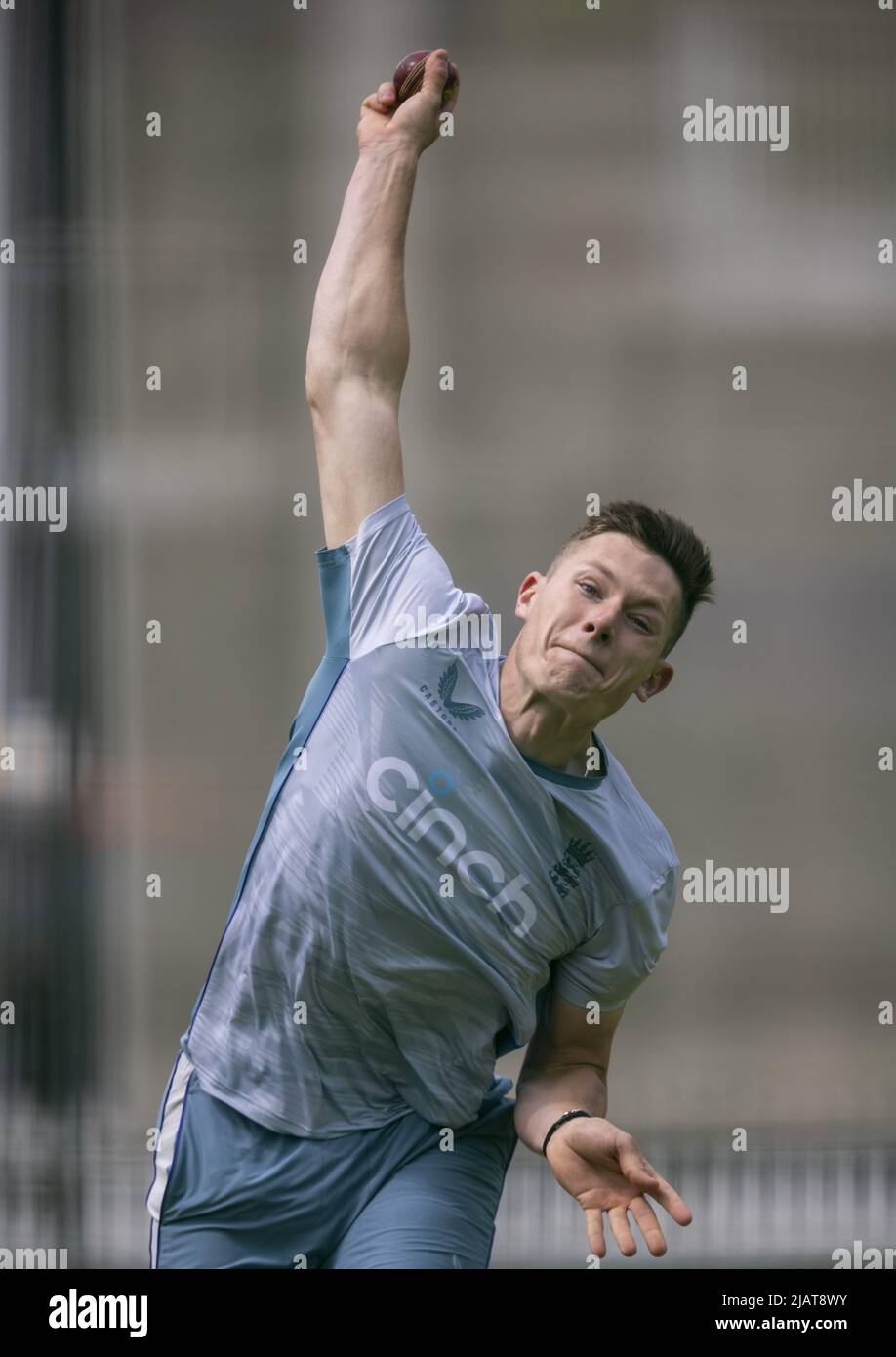 File photo dated 30-05-2022 of England's Matthew Potts who will make ...