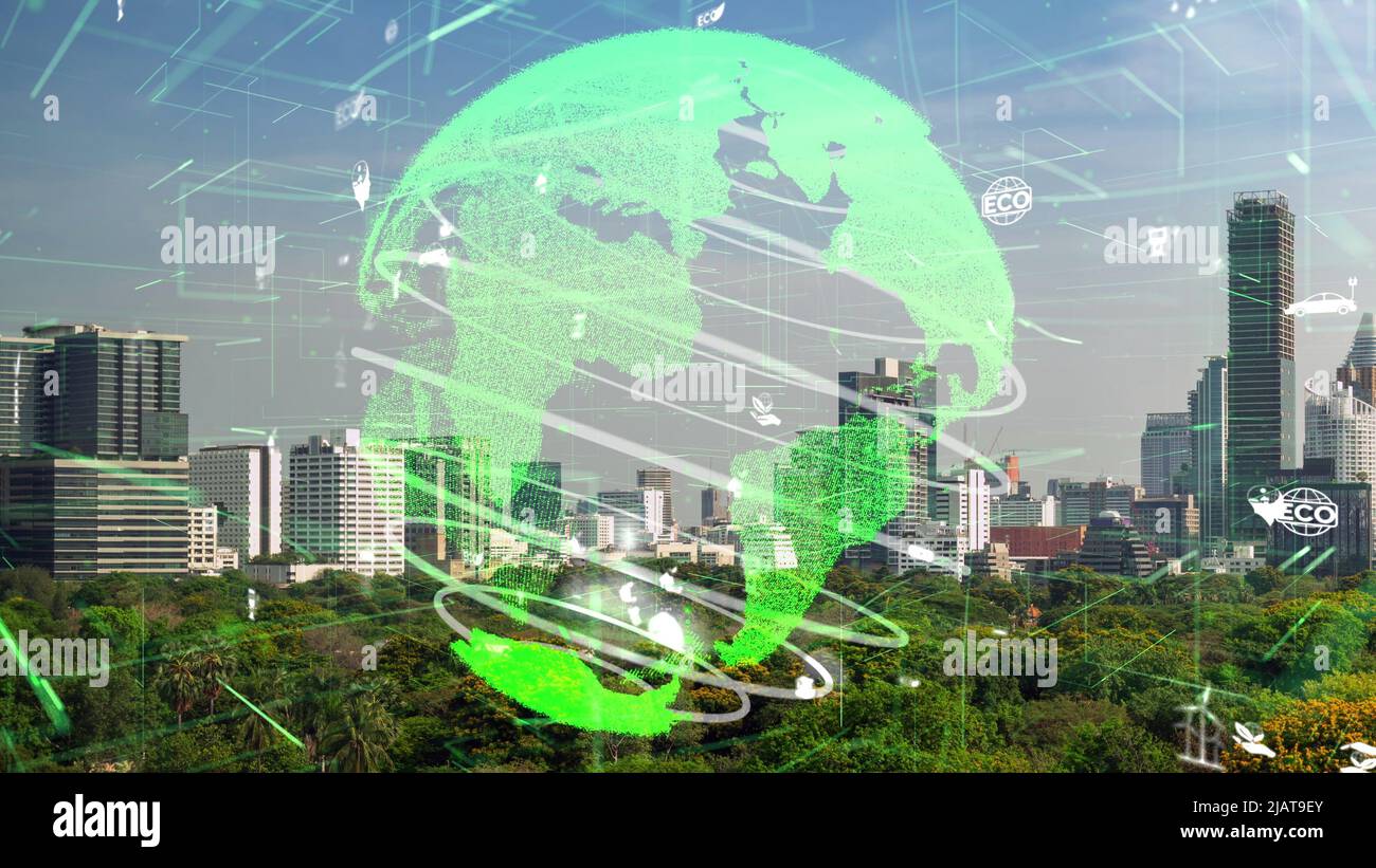 Global city network for sustainability hi-res stock photography and ...