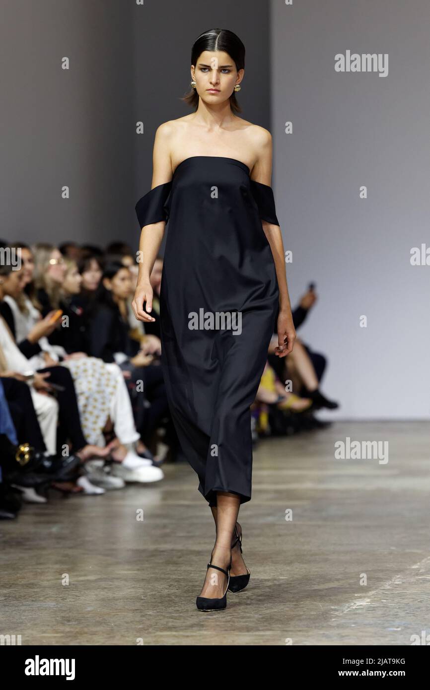 A model walks the runway during the BEARE PARK show during the Afterpay ...