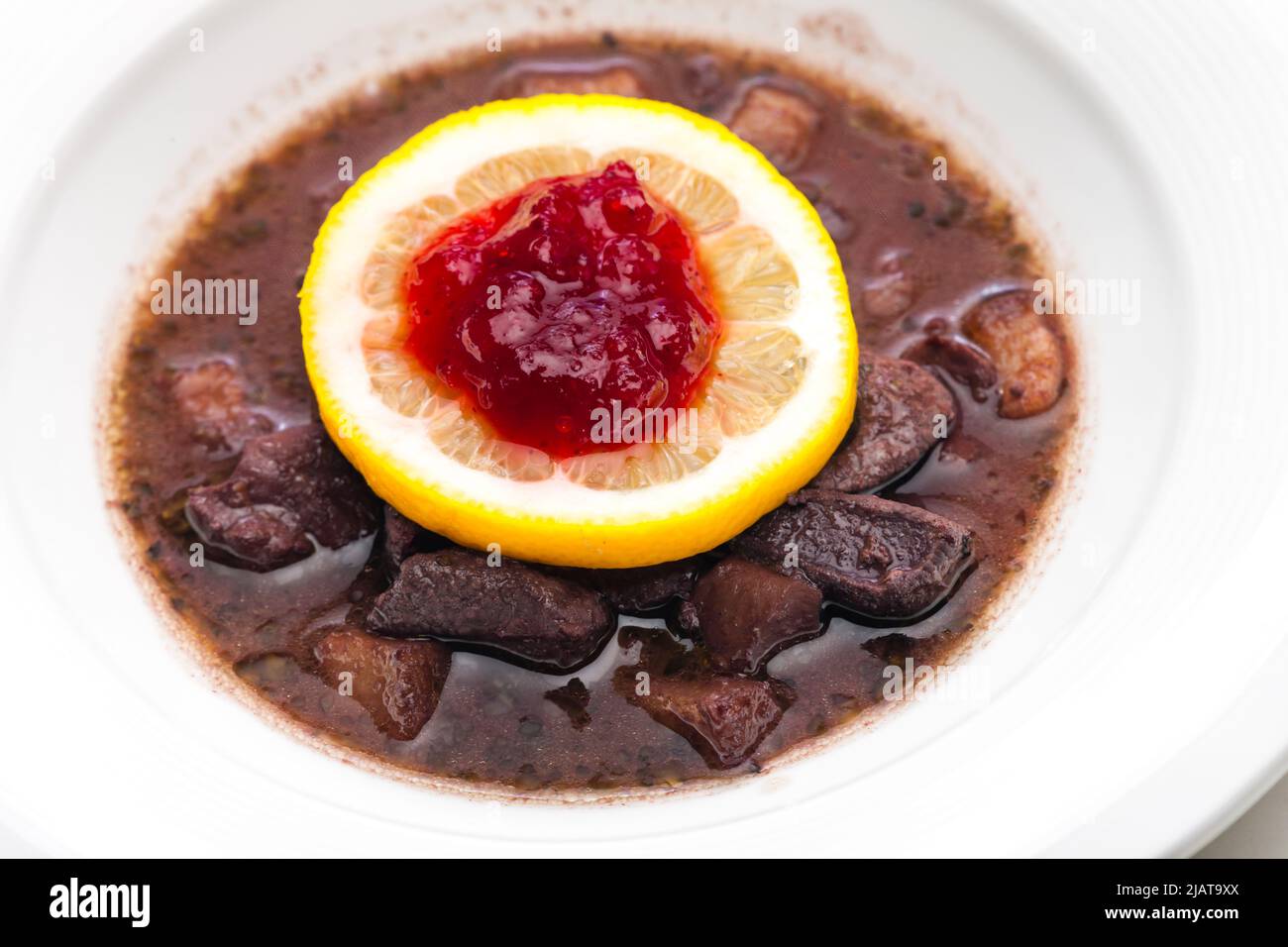 Home cooking cranberries jam close hi-res stock photography and images ...