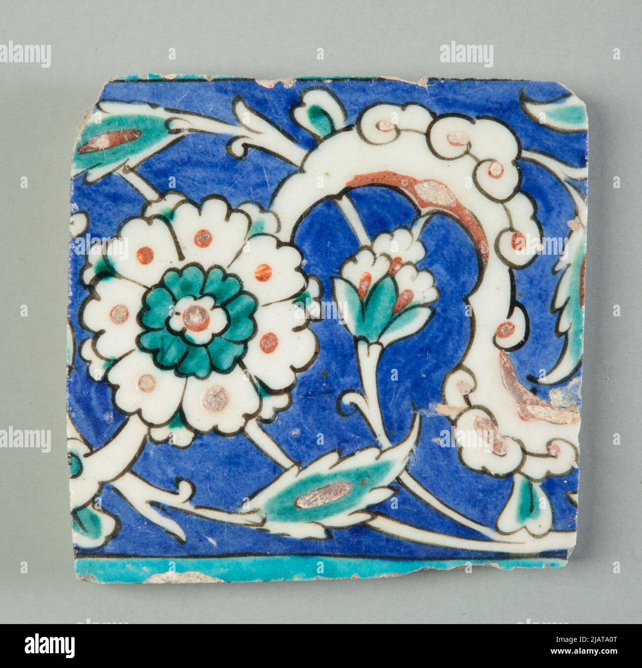 Wall tile, fragment Stock Photo - Alamy