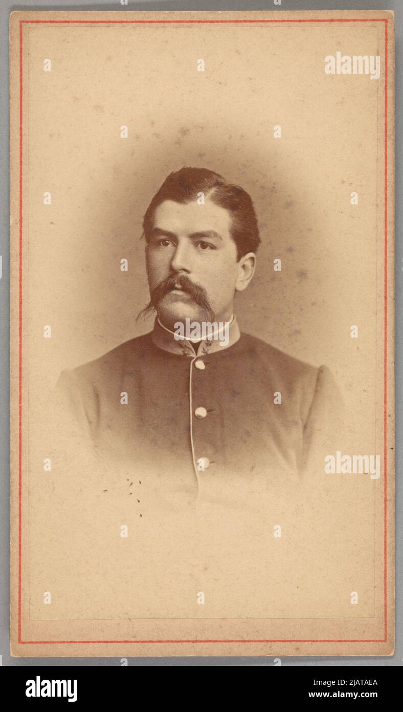 An unknown man, in a military uniform, a portrait Szubert, Avit Senior ...