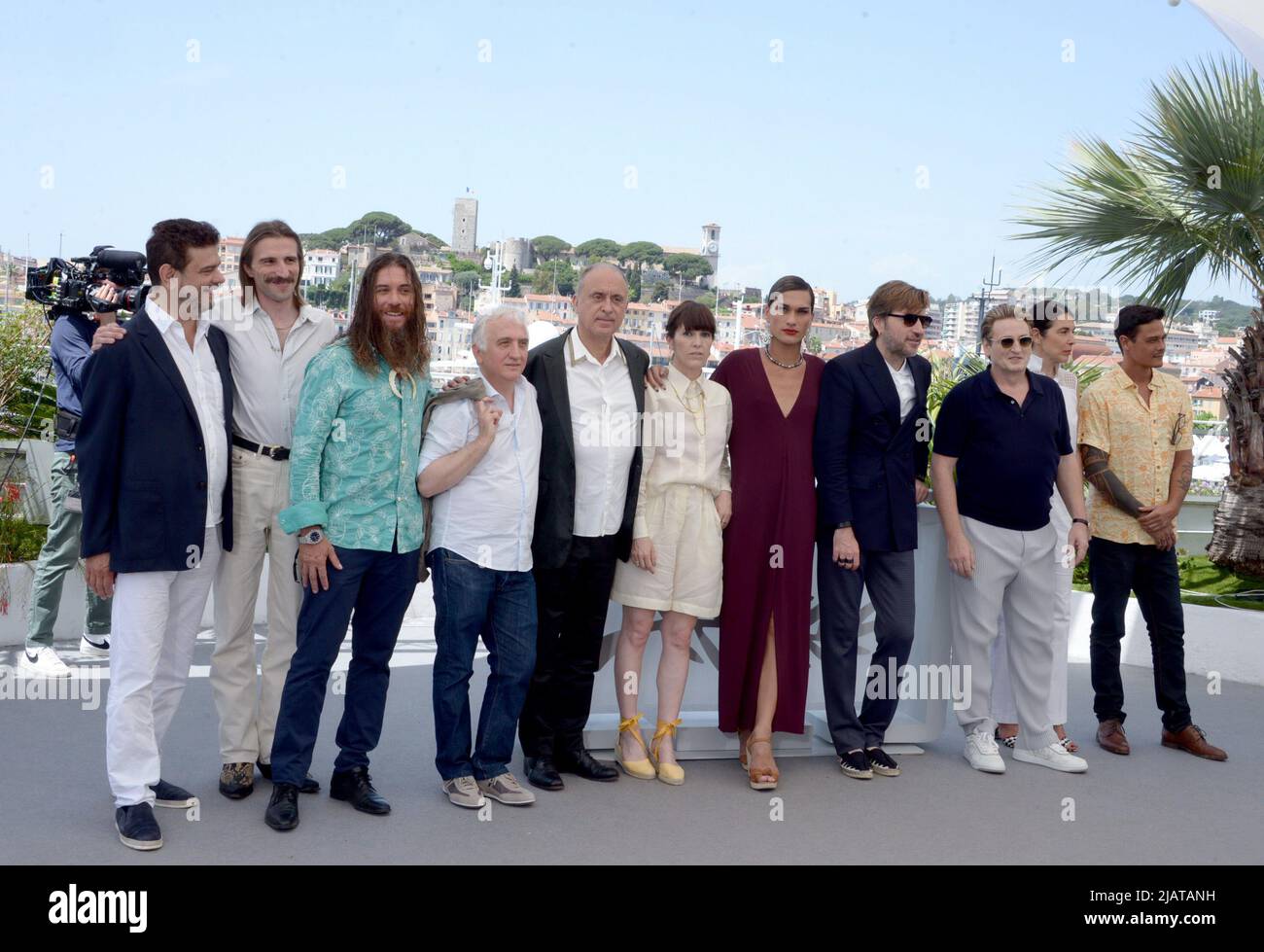 May 27, 2022, CANNES, France: CANNES, FRANCE - MAY 27: (L-R) Joaquim ...