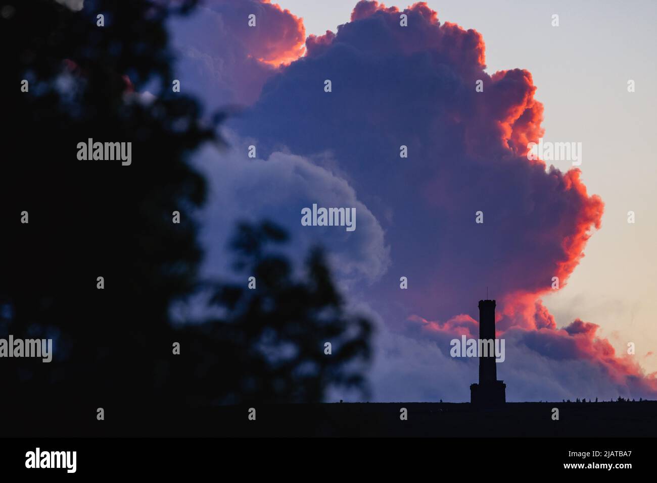 Peel Tower, Bury, Greater Manchester Stock Photo - Alamy