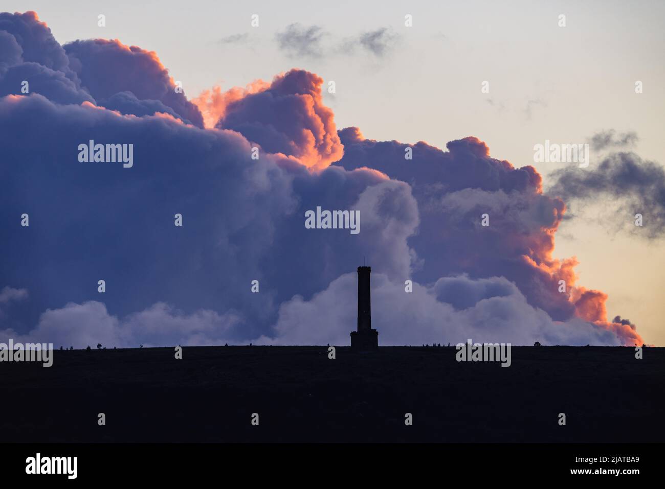 Peel Tower, Bury, Greater Manchester Stock Photo - Alamy