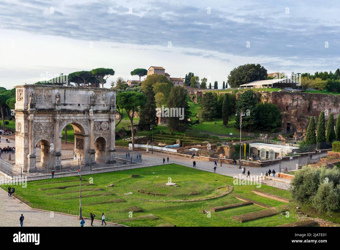 Rome, Italy: The Roman Forum, Latin: Forum Romanum, Italian: Foro ...