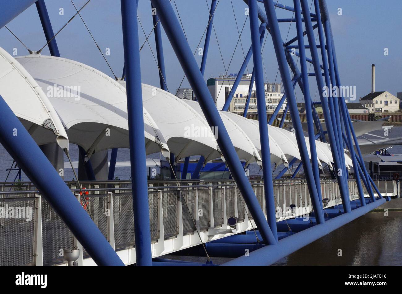 North Greenwich Pier Stock Photo - Alamy